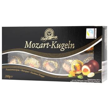 Цукерки Mozart Kugeln в чорному шоколаді 200г - замовити найкращі з METRO