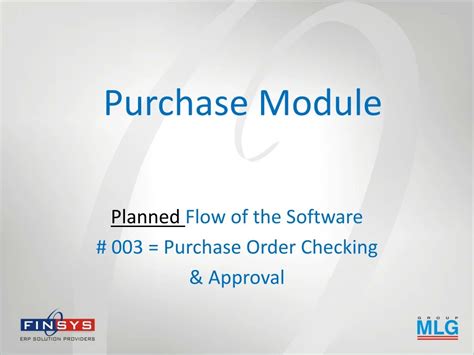 Ppt Purchase Module Powerpoint Presentation Free Download Id 8857310