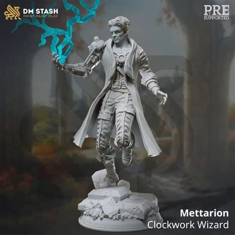 Mettarion The Clockwork Wizard 3d Print Model Download Free