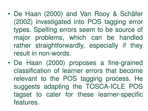 Ppt Linguistic Annotation Of Learner Corpora Powerpoint Presentation Id3026850