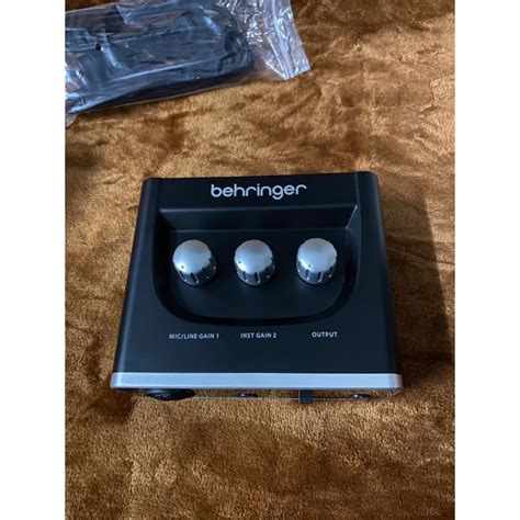 Audio Interface Behringer U Phoria Um2 มือสองเหมือนใหม่ Shopee