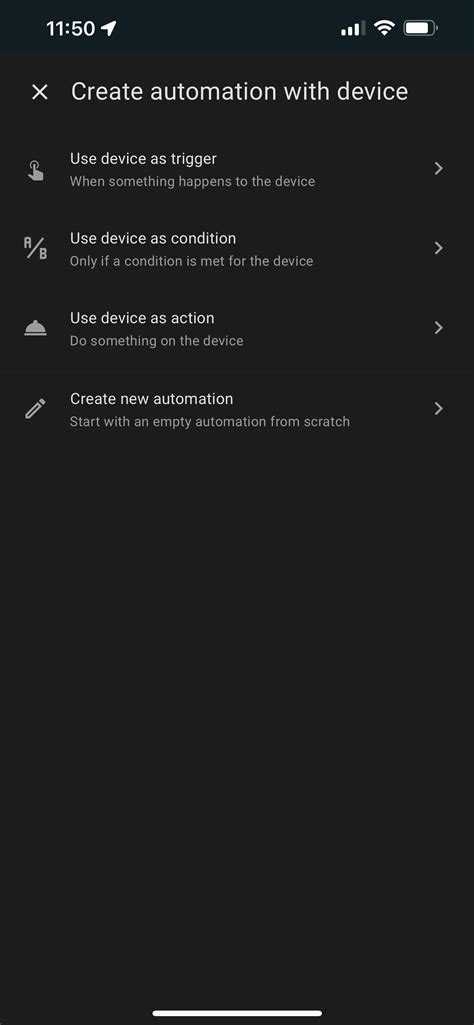 Home Assistant Automations Swidget