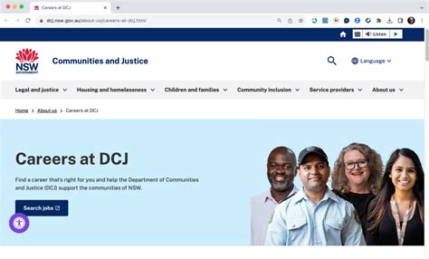 Nsw Government Dcj Glow Up Careers
