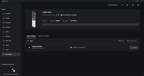 Securely Set Up Your Algorand Account On Ledger Nano
