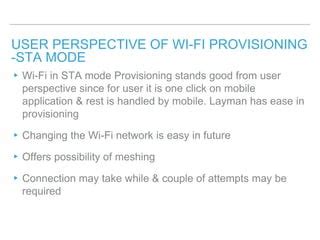 Provisioning Of Wi Fi Enabled IOT Devices PPT