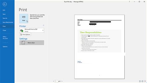How To Save Outlook Email Messages In Msgeml Format