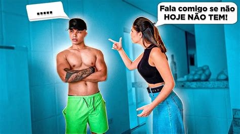 24h Ignorando Minha Namorada Na Casa Nova Ela Pegou Pesado Youtube