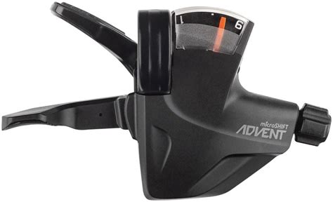 MicroSHIFT ADVENT Quick Trigger Pro Right Shifter X Speed Gear Indicator Black ADVENT