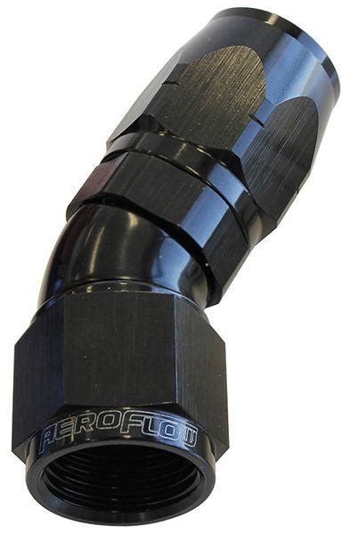 Aeroflow 550 Series Cutter One Piece Full Flow Swivel 30° Hose End 6a