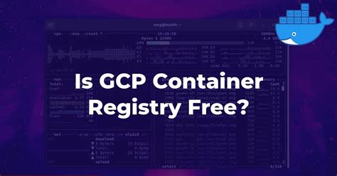 Is Gcp Container Registry Free