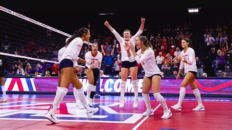 Arizona Sweeps No 13 Tcu University Of Arizona Athletics