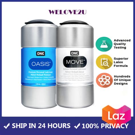 WE LOVE ONE Personal Sex Lubricant Move 100ml Deluxe Minyak Perlincir Sex For Sextoy For