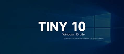 Win10 极限精简版 Tiny10 更新 2303：新增远程桌面等 歲月留聲