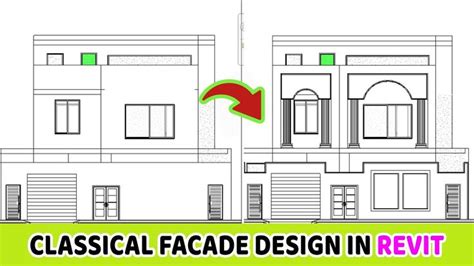Classical Facade Design In Revit Tutorial Classical Facade Revit