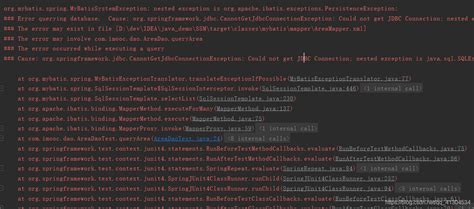 Could Not Get Jdbc Connection Nested Exception Is Javasql