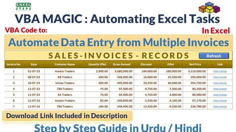 Umar Hameed On Linkedin Excel Excelvba Excelsteps