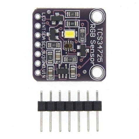 Tcs34725 Low Power Ir Blocking Filter Rgb Light Color Sensor Recognition Diy Kit Electronic Pcb