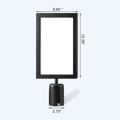 Retractable Belt Stanchion Sign Holder Step And Repeat La