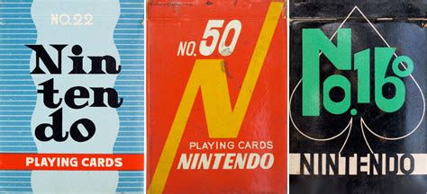 Beforemario Nintendo Playing Cards 1950s
