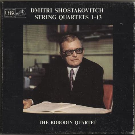 Dmitri Shostakovich String Quartets 1 13 Uk Vinyl Box Set 482870
