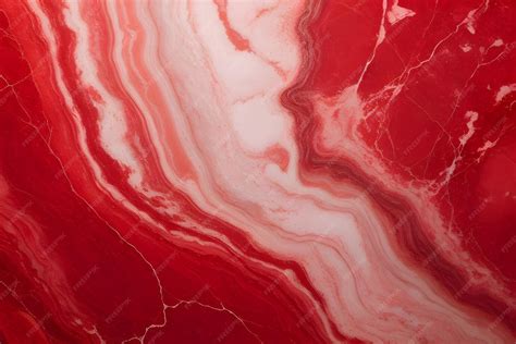 Premium Ai Image Red Marble Texture Red Marble Texture Background Red