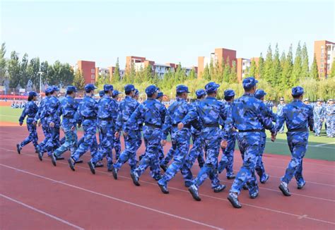 军训进行时计算机学院2022级新生开训 山东科技大学新闻网