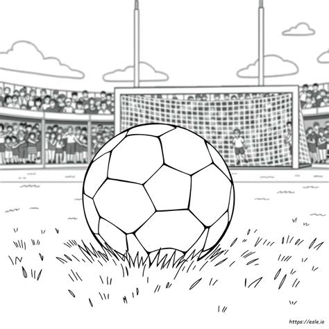 Dibujos De Balones De Fútbol Para Colorear
