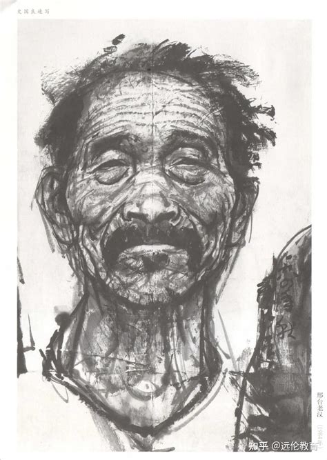 中国当代著名画家史国良速写 100幅人物高清 知乎