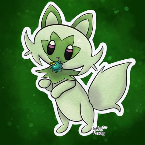 Sprigatito By Rockinpeachy On Deviantart