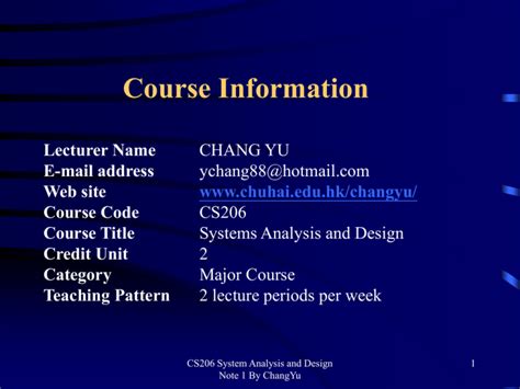 Course Introduction