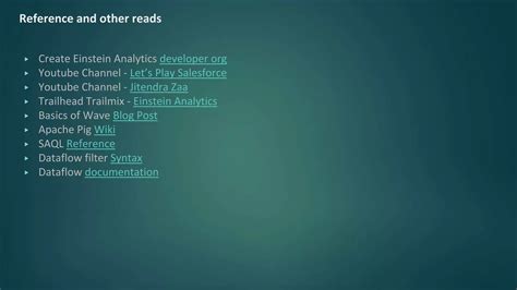 Einstein Analytics Basics Ppt