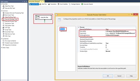 Ssis Ssis Unzip A Password Protected Zip File