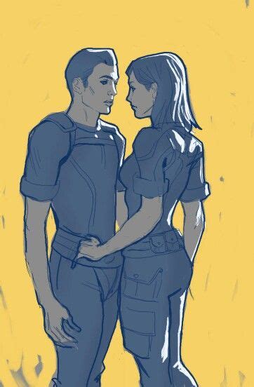 Kaiden Alenko X Shepard Romance Mass Effect Me Me2 Me3