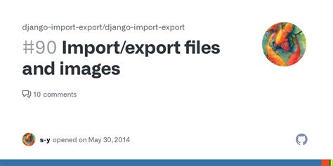 import export files and images · issue 90 · django import export