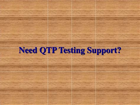 Ppt Qtp Testing Powerpoint Presentation Free Download Id 11368