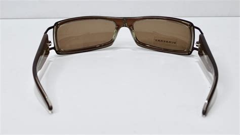 Burberry 1990s Bronze Rectangular Sunglasses For Sale At 1stdibs