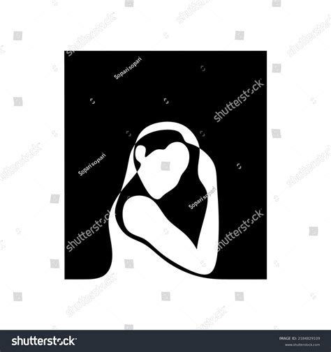 Illustration Sexy Female Body Continuous Drawing Stock Vector Royalty Free
