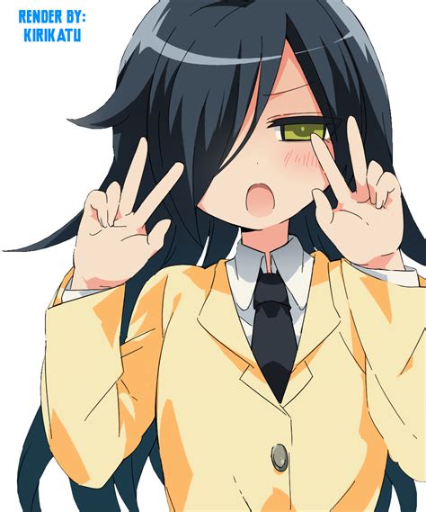 Watamote Render Tomoko Kuroki By Kirikatu On Deviantart