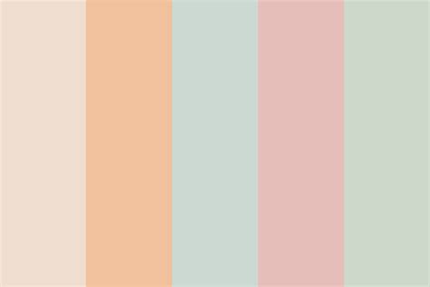 Soft Pastel Color Palette Cool Condo Modern Winter Pastel Color