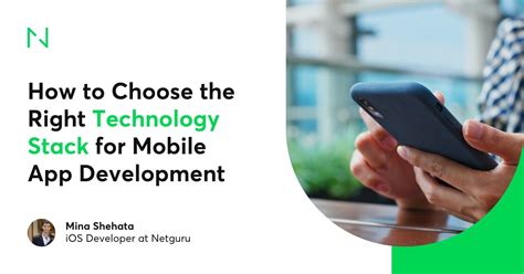 netguru on linkedin how to choose the right technology stack for