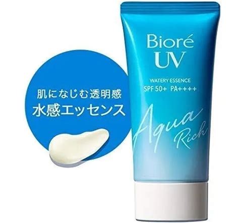 Biore Солнцезащитный флюидUV Aqua Rich SPF50, 50 г - купить с доставкой ...