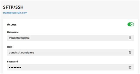 Upload Or Download A Website Via Sftp Transip