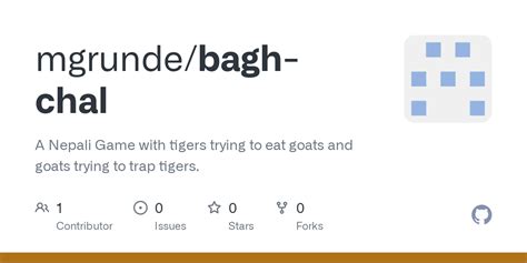 Github Mgrunde Bagh Chal A Nepali Game With Tigers Trying To Eat Goats And Goats Trying To