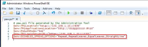 Disable Select Data Spreading Options In Ibm Planning Analytics Quebit