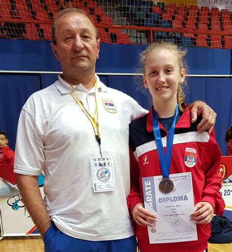 Ostali Sportovi Karate Mlada Sofija Stefanović Bronzana Na