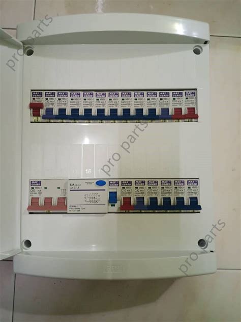 Pro 【3 Phase】 Db Box Full Set 30 Way Ums Maxguard Free 16mm Sirim