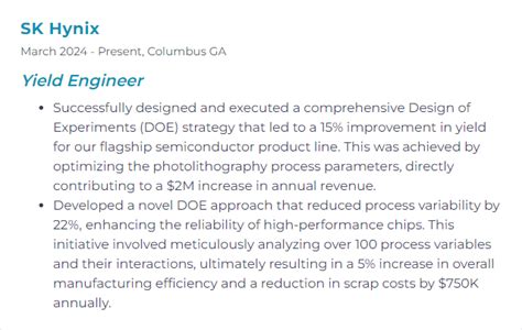 Top 12 Yield Engineer Skills To Put On Your Resume