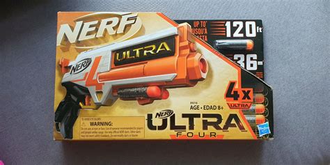 Bn Nerf Ultra Four Dart Blaster Hobbies And Toys Toys And Games On Carousell