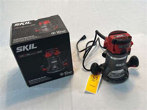 SKIL 10Amp Variable Speed Fixed Base Router NW Asset Services