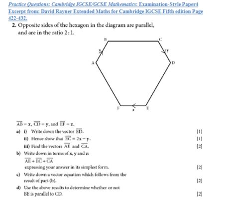 Igcse Maths 0580 Practice Questions 2022 2024 Revised Syllabus Part2